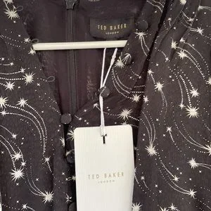 Ted Baker London | Dresses | Ted Baker Gemini Black Mini Dress | Poshmark
